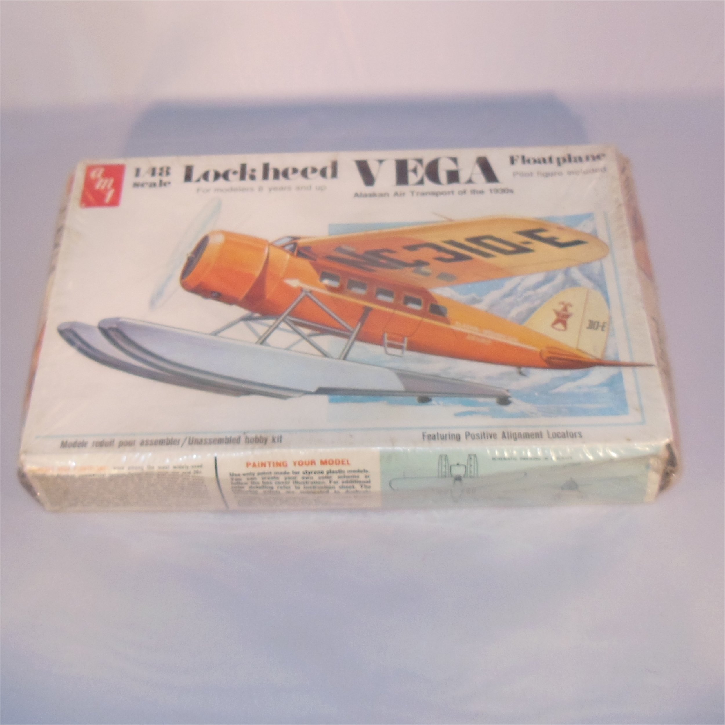 AMT 1:48 Aircraft Model Kit Lockheed Vega Float Plane | eBay