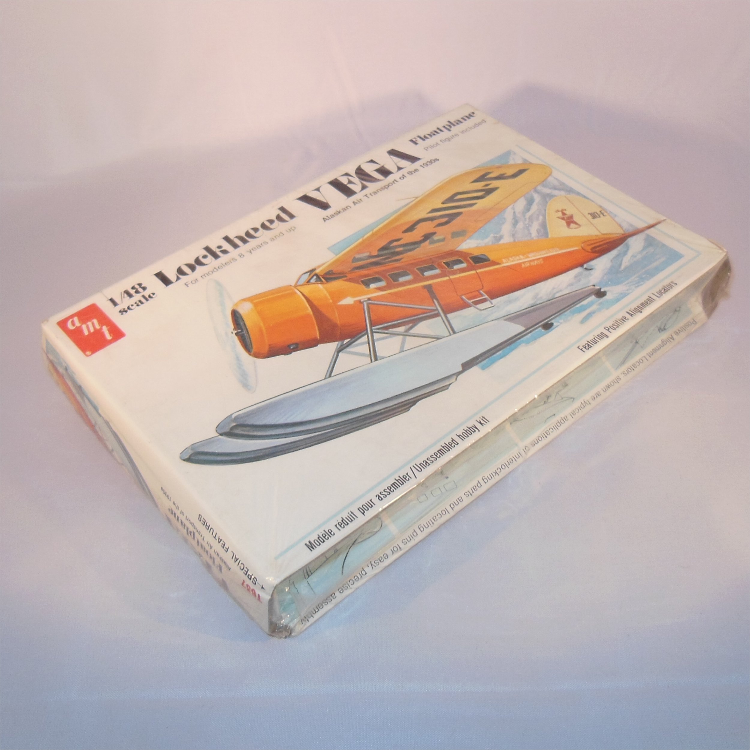 AMT 1:48 Aircraft Model Kit Lockheed Vega Float Plane | eBay